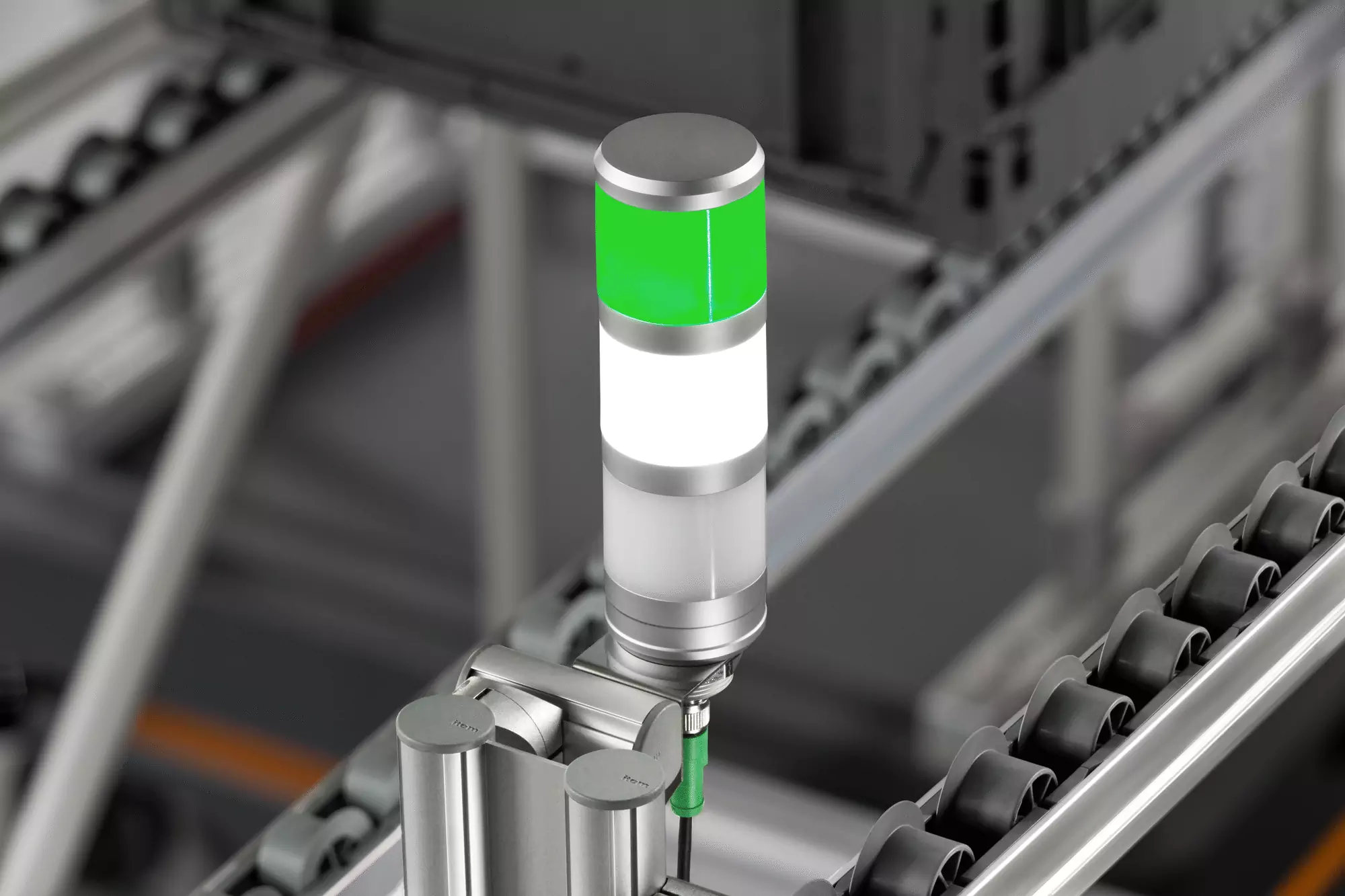 3-Segment RGB Tower Light IO-Link » AluFlex Group