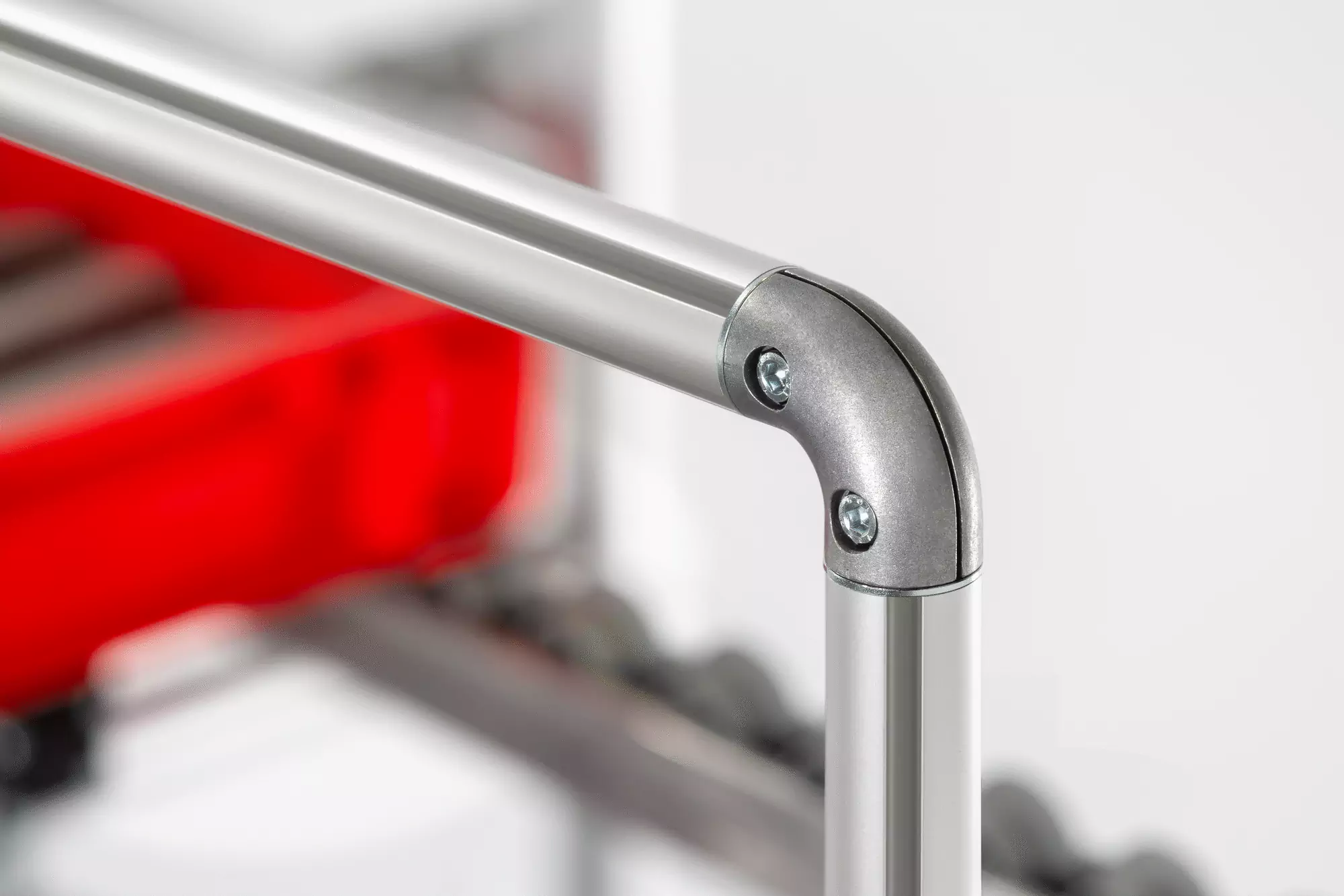 Butt Fastener D30-90° R25, internal, Connector M6-12 » AluFlex Group