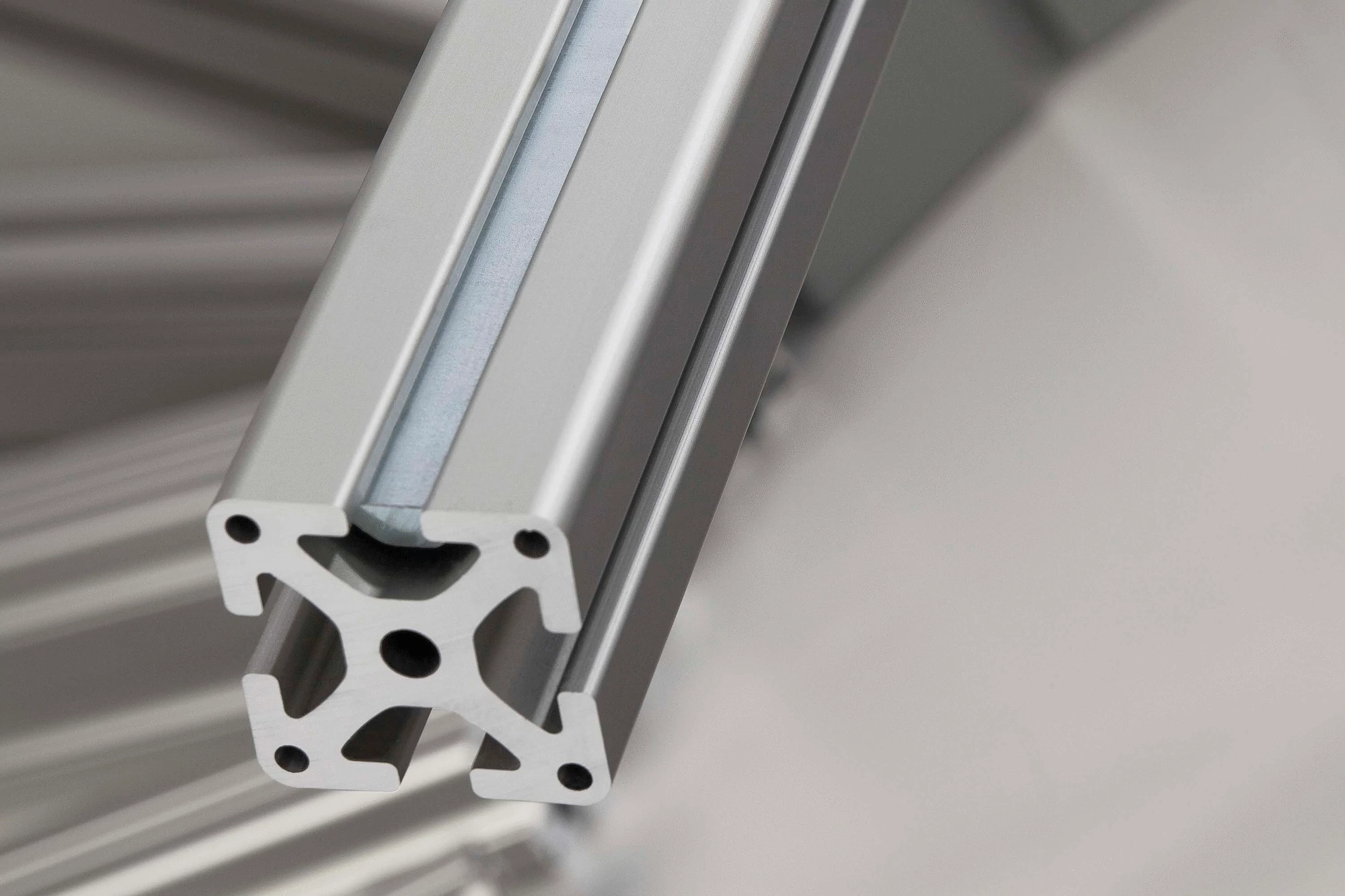 Profile Bar 10 St, heavy-duty, bright zinc-plated » AluFlex Group